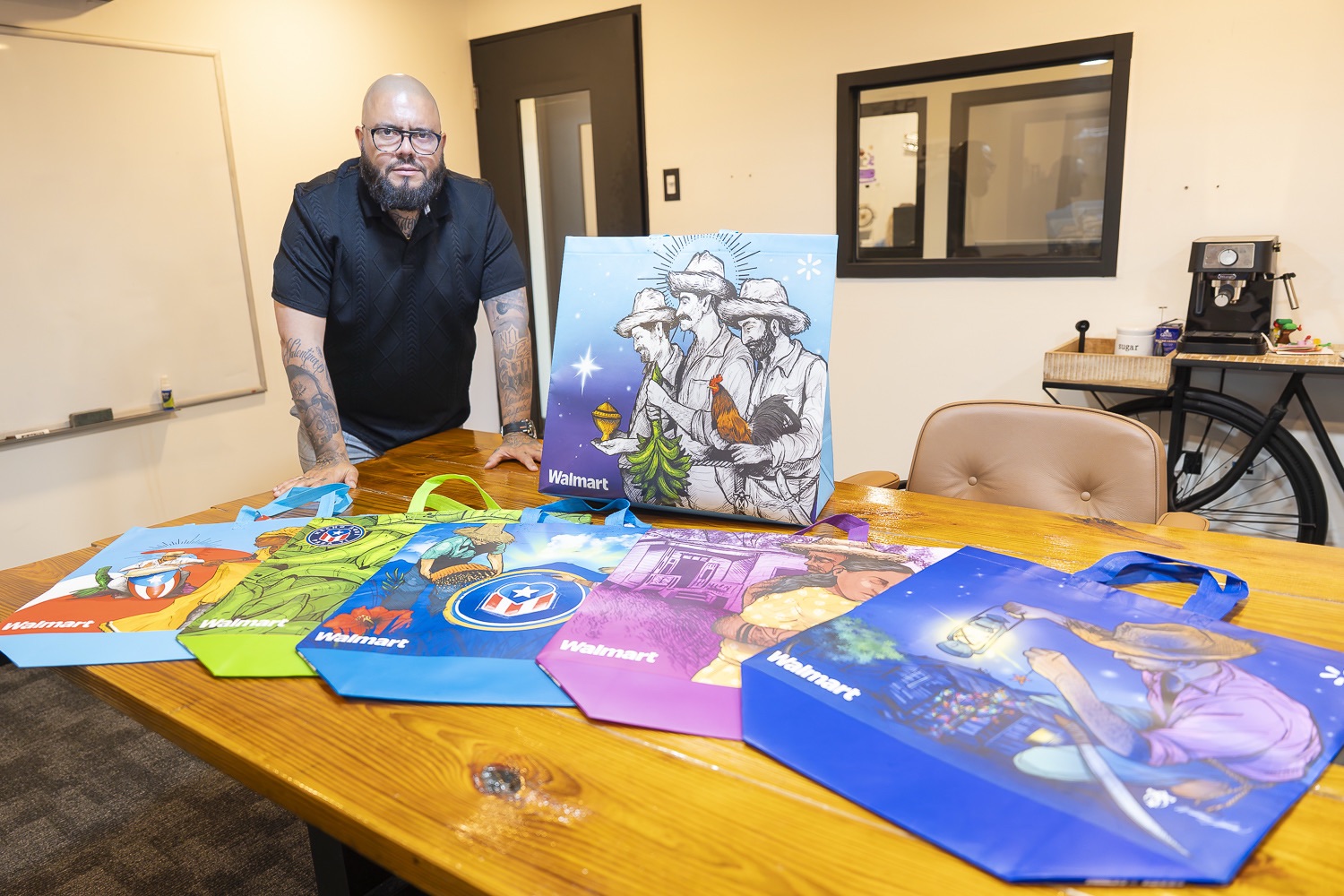 Walmart Puerto Rico lanza colección de bolsas reusables con el artista ...